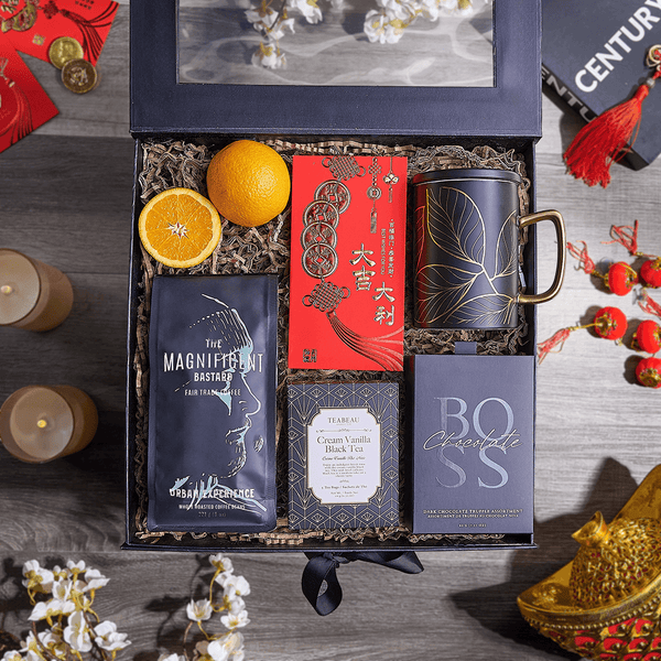 Chinese New Year Tea Gift Box – Chinese New Year gift baskets – Canada ...