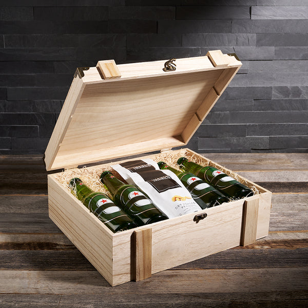 Nuts n' Heineken Bro Box – Beer gift baskets – Canada delivery – US ...